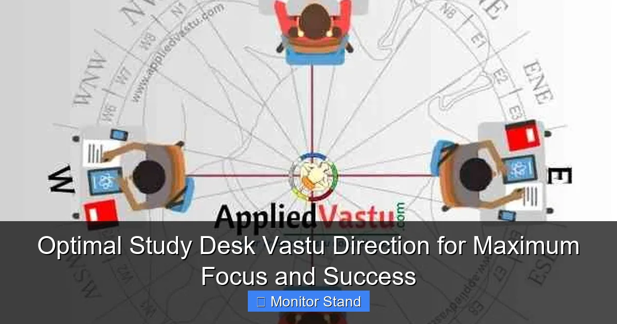 Optimal Study Desk Vastu Direction for Maximum Focus and Success